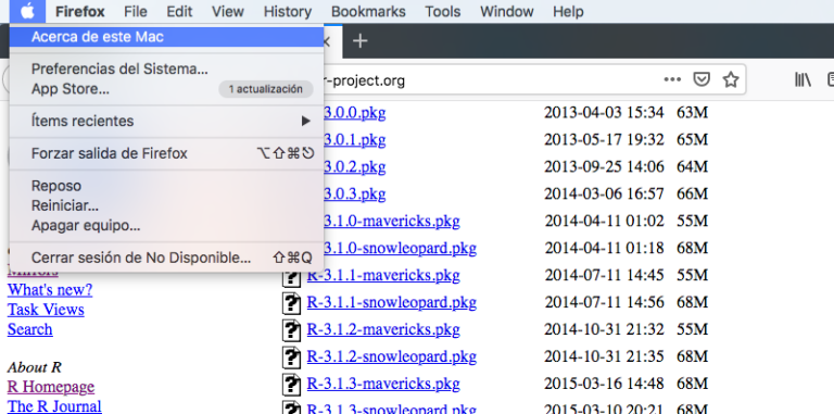 Instalación de R y RStudio en macOS - DataCrítica