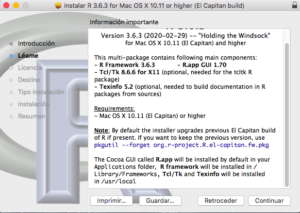 Instalación de R y RStudio en macOS - DataCrítica